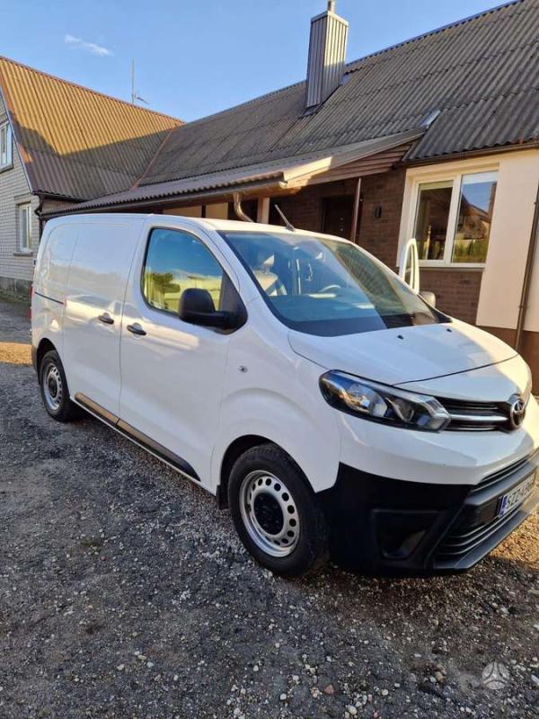 Balts Toyota Proace 2019 Druskininkai, ar dzinēja tilpumu 1.50 L un nobraukumu 250 tūkst. km par 7600 €, foto 1 vietnē AUTOMOTO.COM.LV