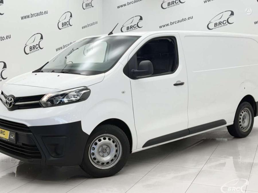 Balts Toyota Proace 2020 Viļņa, ar dzinēja tilpumu 2.00 L un nobraukumu 77 tūkst. km par 11500 €, foto 1 vietnē AUTOMOTO.COM.LV