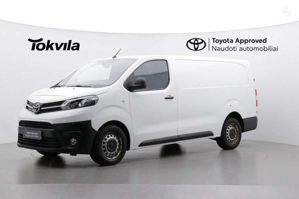 Balts Toyota Proace 2021 Viļņa, ar dzinēja tilpumu 2.00 L un nobraukumu 157 tūkst. km par 18900 €, foto 1 vietnē AUTOMOTO.COM.LV