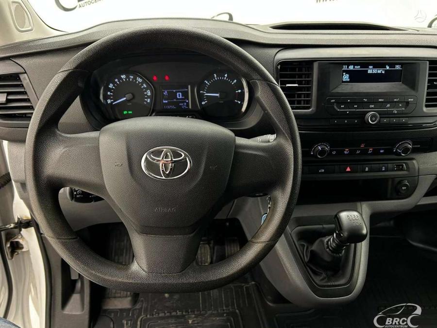 White Toyota Proace 2021 in Vilnius, with an engine capacity of 2.00 L and mileage of 113 thousand km for 11900 €, photo 10 on AUTOMOTO.COM.LV
