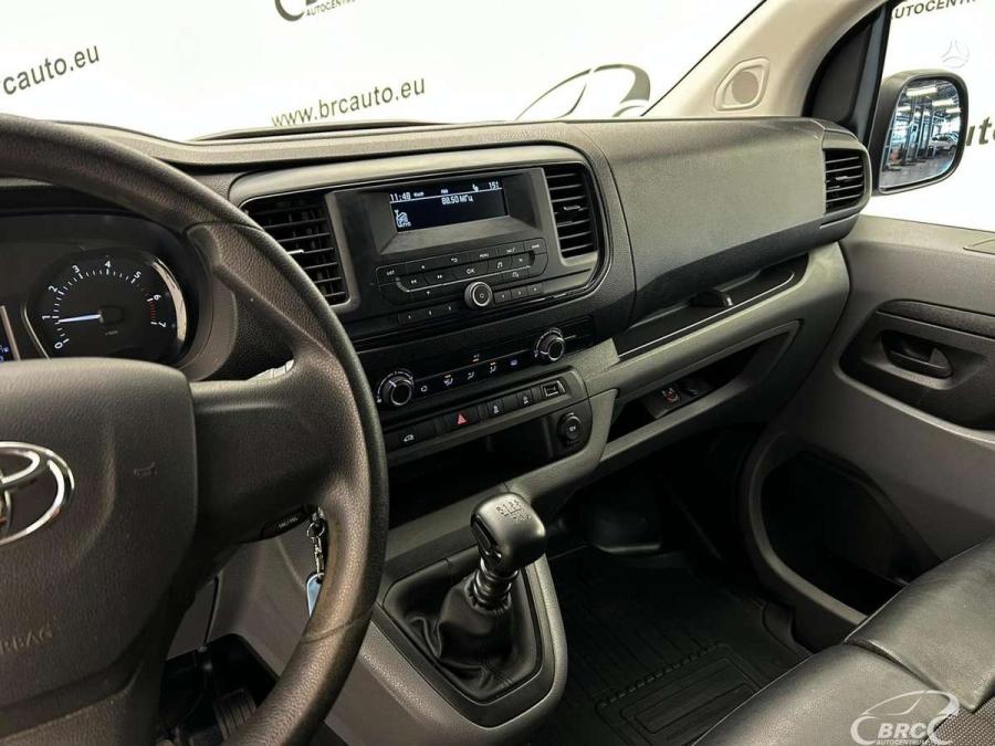 White Toyota Proace 2021 in Vilnius, with an engine capacity of 2.00 L and mileage of 113 thousand km for 11900 €, photo 13 on AUTOMOTO.COM.LV