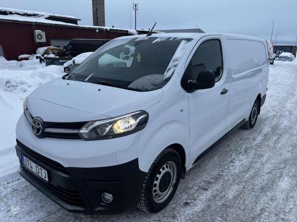 White Toyota Proace 2022 in Tallinn, with an engine capacity of 2.00 L and mileage of 88 thousand km for 19500 €, photo 2 on AUTOMOTO.COM.LV