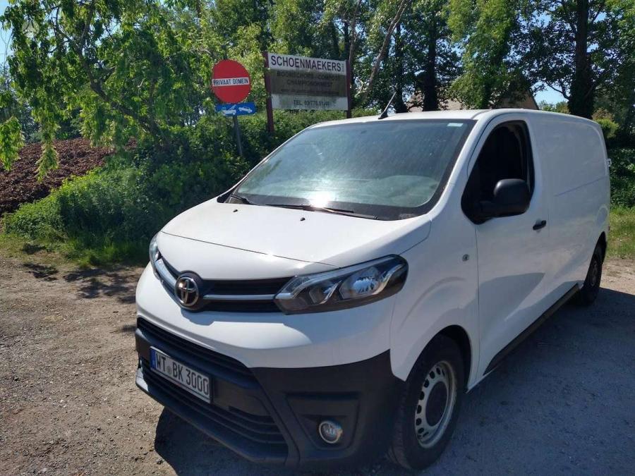 Balts Toyota Proace 2022 Raseiniai, ar dzinēja tilpumu 1.56 L un nobraukumu 156 tūkst. km par 9000 €, foto 1 vietnē AUTOMOTO.COM.LV