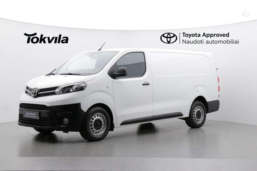 White Toyota Proace 2022 in Vilnius, with an engine capacity of 2.00 L and mileage of 133 thousand km for 20500 €, photo 1 on AUTOMOTO.COM.LV
