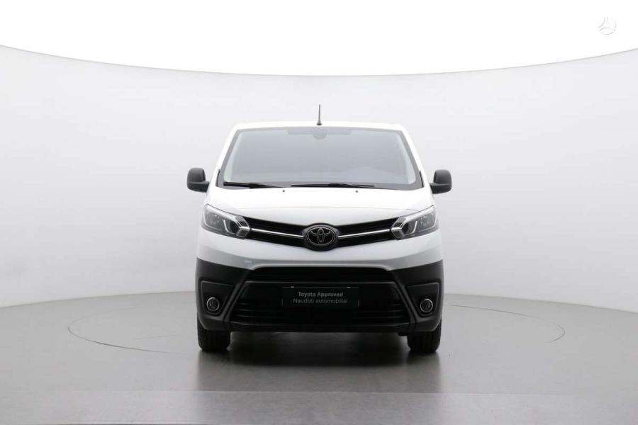 White Toyota Proace 2022 in Vilnius, with an engine capacity of 2.00 L and mileage of 133 thousand km for 20500 €, photo 7 on AUTOMOTO.COM.LV