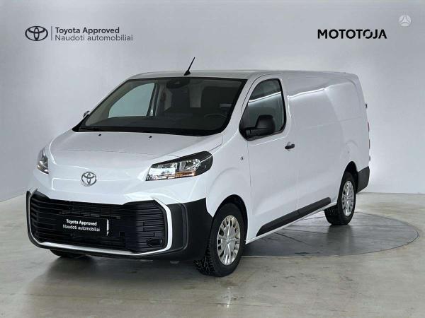 Balts Toyota Proace 2025 Viļņa, ar dzinēja tilpumu 2.00 L un nobraukumu 33 tūkst. km par 32900 €, foto 1 vietnē AUTOMOTO.COM.LV