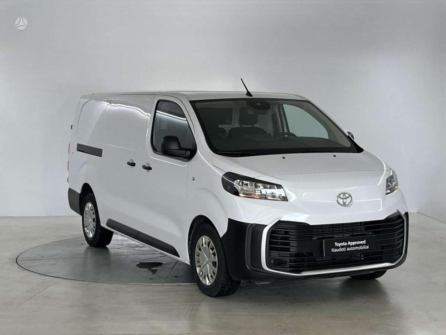 White Toyota Proace 2025 in Vilnius, with an engine capacity of 2.00 L and mileage of 33 thousand km for 32900 €, photo 19 on AUTOMOTO.COM.LV