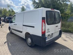Белый Тойота Proace 2015 в Рига, объемом двигателя 2.00 л и пробегом 232 тыс. км за 3000 €, фото 5 на AUTOMOTO.COM.LV
