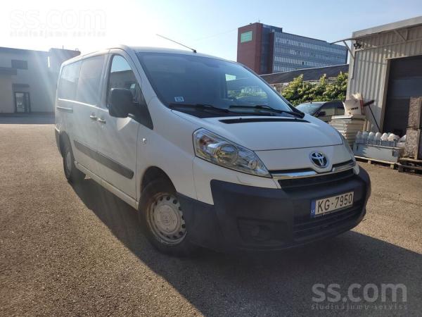 Balts Toyota Proace 2016 Rīga, ar dzinēja tilpumu 2.00 L un nobraukumu 206 tūkst. km par 3000 €, foto 2 vietnē AUTOMOTO.COM.LV