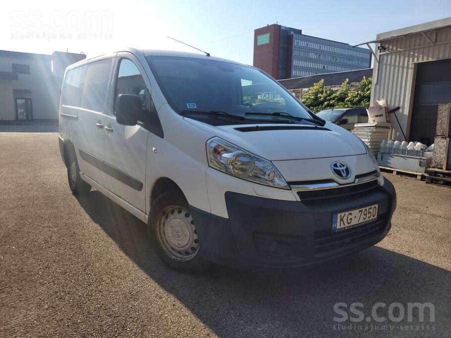 Balts Toyota Proace 2016 Rīga, ar dzinēja tilpumu 2.00 L un nobraukumu 206 tūkst. km par 3000 €, foto 3 vietnē AUTOMOTO.COM.LV