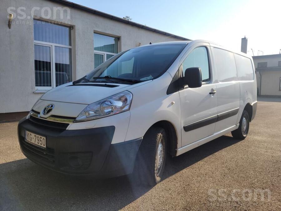 Balts Toyota Proace 2016 Rīga, ar dzinēja tilpumu 2.00 L un nobraukumu 206 tūkst. km par 3000 €, foto 4 vietnē AUTOMOTO.COM.LV