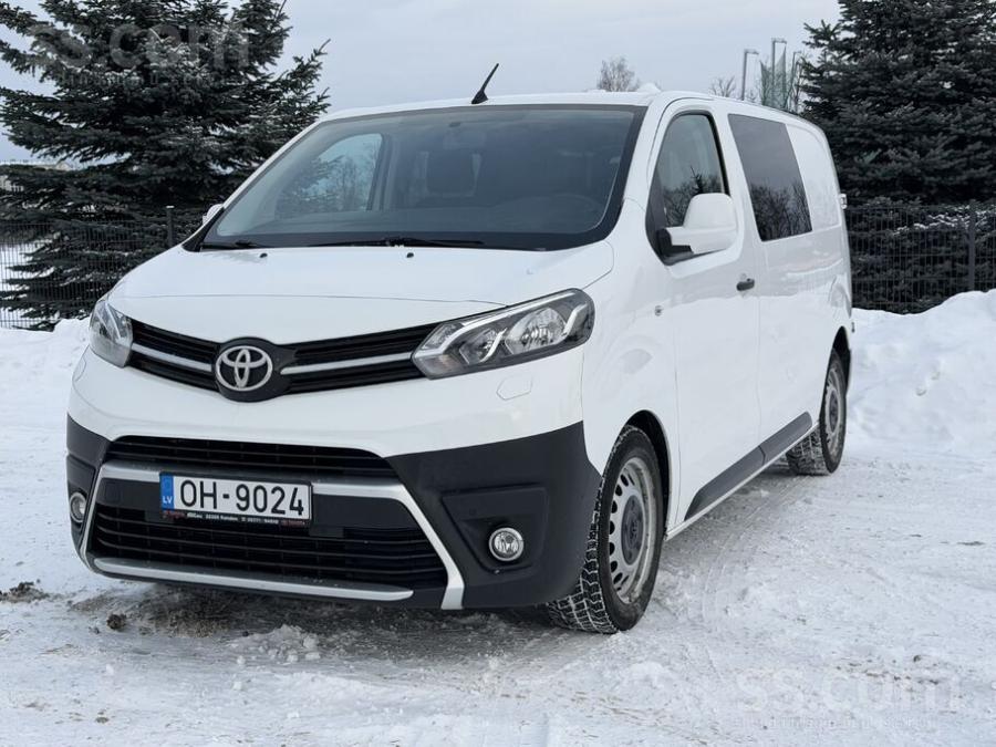 Balts Toyota Proace 2018 Jelgava, ar dzinēja tilpumu 2.00 L un nobraukumu 231 tūkst. km par 9900 €, foto 3 vietnē AUTOMOTO.COM.LV
