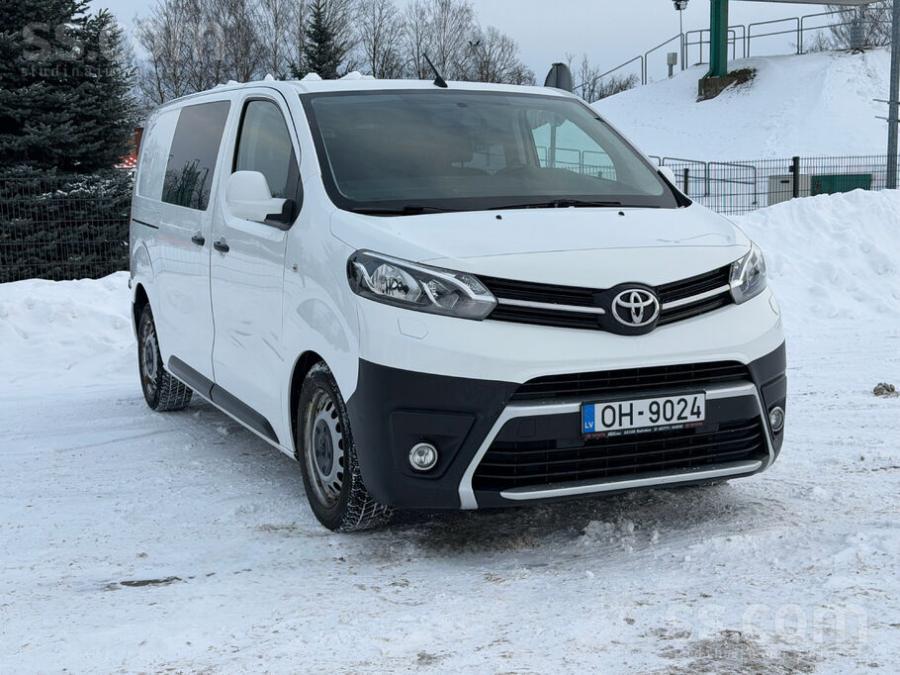 Balts Toyota Proace 2018 Jelgava, ar dzinēja tilpumu 2.00 L un nobraukumu 231 tūkst. km par 9900 €, foto 4 vietnē AUTOMOTO.COM.LV
