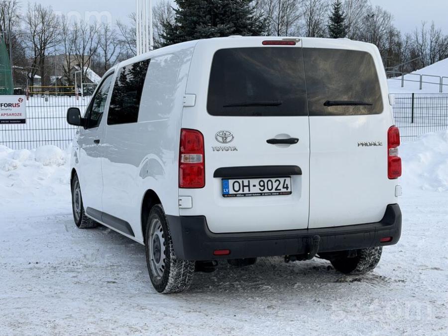 Balts Toyota Proace 2018 Jelgava, ar dzinēja tilpumu 2.00 L un nobraukumu 231 tūkst. km par 9900 €, foto 6 vietnē AUTOMOTO.COM.LV