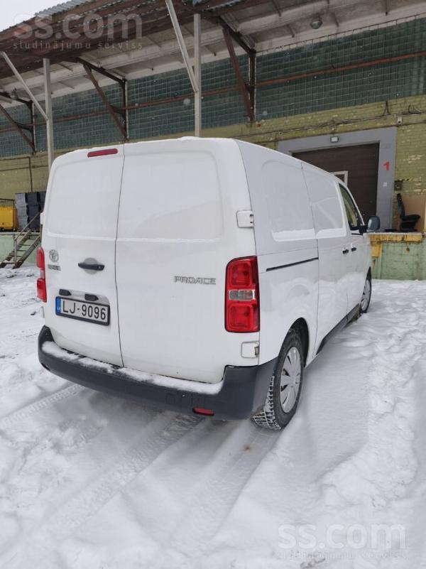 Balts Toyota Proace 2018 Rīga, ar dzinēja tilpumu 1.60 L un nobraukumu 245 tūkst. km par 9500 €, foto 3 vietnē AUTOMOTO.COM.LV