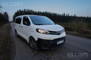 White Toyota Proace 2018 in Jelgava, with an engine capacity of 1.60 L and mileage of 300 thousand km for 6900 €, photo  on AUTOMOTO.COM.LV