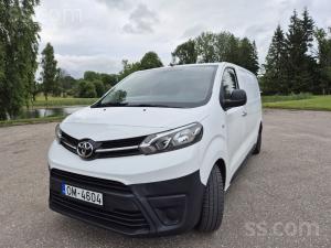 Balts Toyota Proace 2018 Rīga, ar dzinēja tilpumu 1.60 L un nobraukumu 111 tūkst. km par 8700 €, foto  vietnē AUTOMOTO.COM.LV
