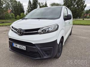 White Toyota Proace 2018 in Riga, with an engine capacity of 1.60 L and mileage of 111 thousand km for 8700 €, photo 5 on AUTOMOTO.COM.LV