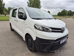White Toyota Proace 2018 in Riga, with an engine capacity of 1.60 L and mileage of 111 thousand km for 8700 €, photo 6 on AUTOMOTO.COM.LV
