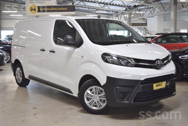 Balts Toyota Proace 2018 Rīga, ar dzinēja tilpumu 2.00 L un nobraukumu 67 tūkst. km par 16000 €, foto  vietnē AUTOMOTO.COM.LV