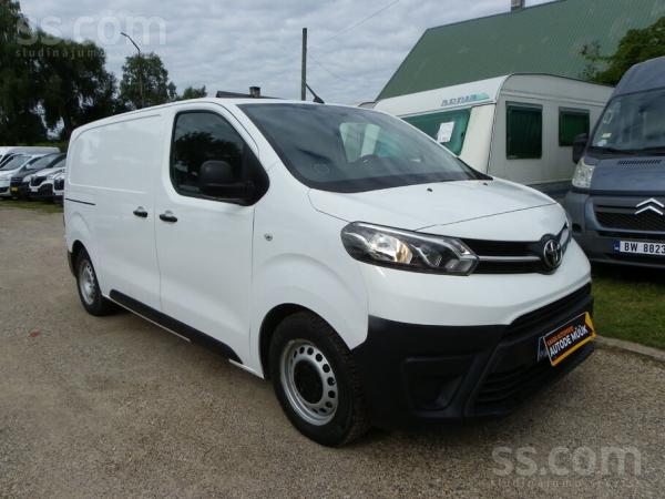 Balts Toyota Proace 2018 Valka, ar dzinēja tilpumu 1.60 L un nobraukumu 151 tūkst. km par 7500 €, foto 1 vietnē AUTOMOTO.COM.LV