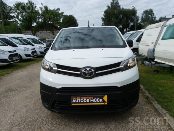 Balts Toyota Proace 2018 Valka, ar dzinēja tilpumu 1.60 L un nobraukumu 151 tūkst. km par 7500 €, foto 3 vietnē AUTOMOTO.COM.LV