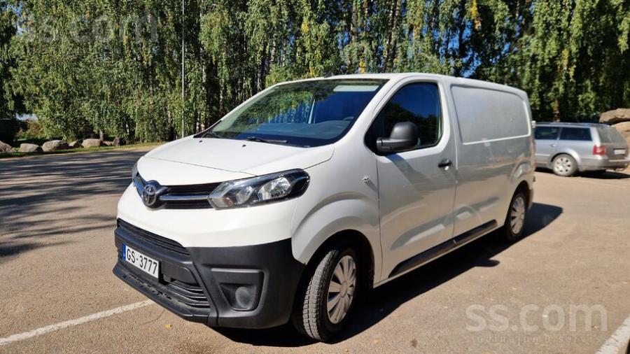 Balts Toyota Proace 2018 Jēkabpils, ar dzinēja tilpumu 1.50 L un nobraukumu 188 tūkst. km par 6700 €, foto 3 vietnē AUTOMOTO.COM.LV