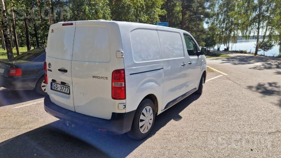 Balts Toyota Proace 2018 Jēkabpils, ar dzinēja tilpumu 1.50 L un nobraukumu 188 tūkst. km par 6700 €, foto 4 vietnē AUTOMOTO.COM.LV