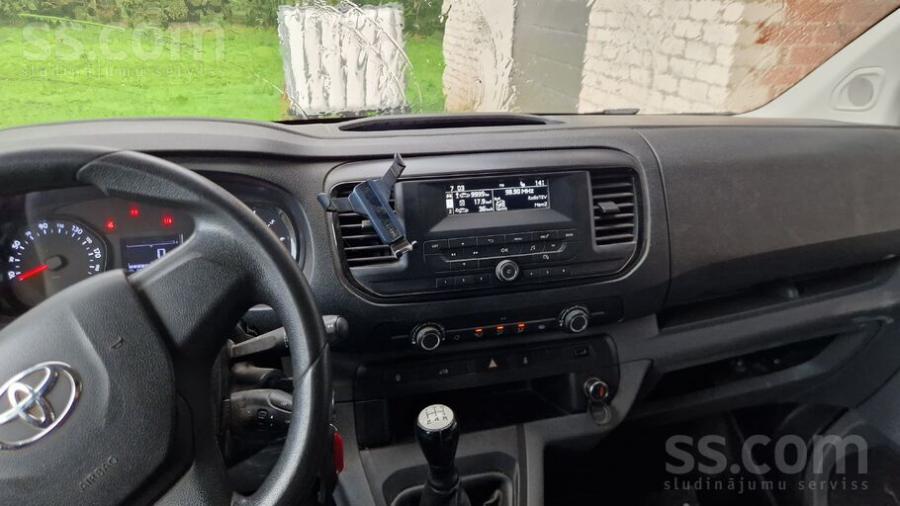 Balts Toyota Proace 2018 Jēkabpils, ar dzinēja tilpumu 1.50 L un nobraukumu 188 tūkst. km par 6700 €, foto 7 vietnē AUTOMOTO.COM.LV