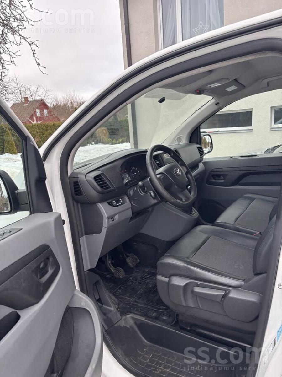 Balts Toyota Proace 2019 Rīga, ar dzinēja tilpumu 2.00 L un nobraukumu 94 tūkst. km par 14900 €, foto 10 vietnē AUTOMOTO.COM.LV