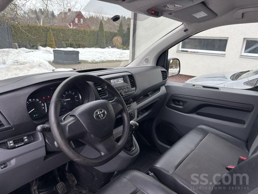 Balts Toyota Proace 2019 Rīga, ar dzinēja tilpumu 2.00 L un nobraukumu 94 tūkst. km par 14900 €, foto 12 vietnē AUTOMOTO.COM.LV