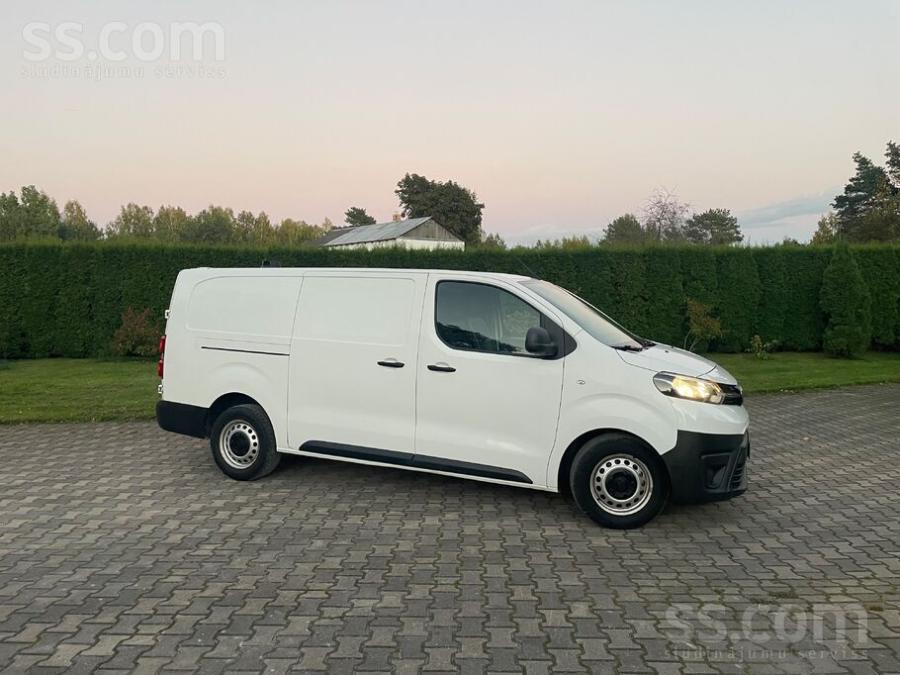 White Toyota Proace 2019 in Riga, with an engine capacity of 2.00 L and mileage of 210 thousand km for 8750 €, photo 21 on AUTOMOTO.COM.LV