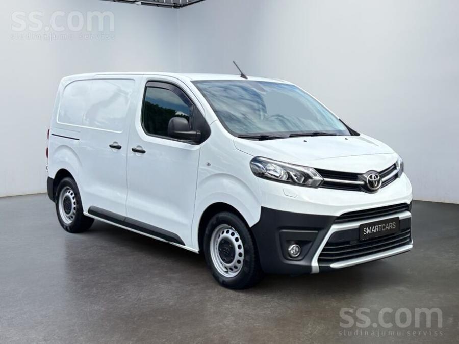 White Toyota Proace 2020 in Riga, with an engine capacity of 1.50 L and mileage of 175 thousand km for 8230 €, photo 8 on AUTOMOTO.COM.LV