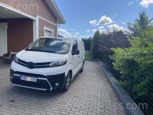 Balts Toyota Proace 2020 Rīga, ar dzinēja tilpumu 1.50 L un nobraukumu 122 tūkst. km par 14900 €, foto  vietnē AUTOMOTO.COM.LV