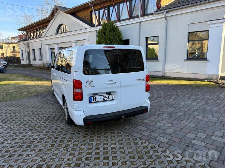 Balts Toyota Proace 2022 Rīga, ar dzinēja tilpumu 2.00 L un nobraukumu 94 tūkst. km par 26500 €, foto 5 vietnē AUTOMOTO.COM.LV