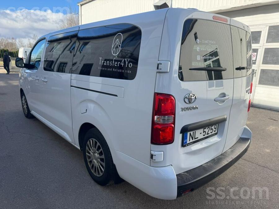 Balts Toyota Proace 2023 Rīga, ar dzinēja tilpumu 2.00 L un nobraukumu 151 tūkst. km par 18499 €, foto 5 vietnē AUTOMOTO.COM.LV