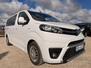 White Toyota Proace 2023 in Riga, with an engine capacity of 2.00 L and mileage of 160 thousand km for 20550 €, photo 3 on AUTOMOTO.COM.LV