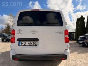 White Toyota Proace 2023 in Riga, with an engine capacity of 2.00 L and mileage of 160 thousand km for 20550 €, photo 6 on AUTOMOTO.COM.LV