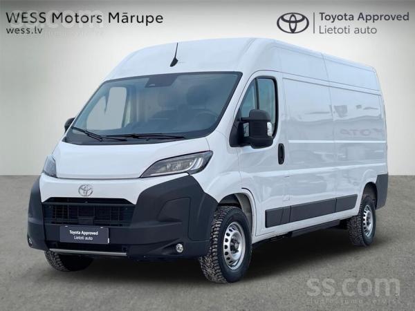 Balts Toyota Proace 2024 Rīga, ar dzinēja tilpumu 2.00 L un nobraukumu 4 tūkst. km par 44990 €, foto 1 vietnē AUTOMOTO.COM.LV