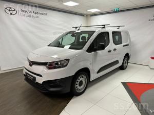 Белый Тойота Proace 2024 в Екабпилс, объемом двигателя 1.50 л и пробегом 19 тыс. км за 21700 €, фото  на AUTOMOTO.COM.LV