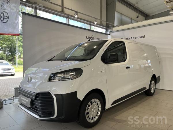 Balts Toyota Proace 2024 Ventspils, ar dzinēja tilpumu 2.00 L un nobraukumu 0 tūkst. km par 32490 €, foto 1 vietnē AUTOMOTO.COM.LV