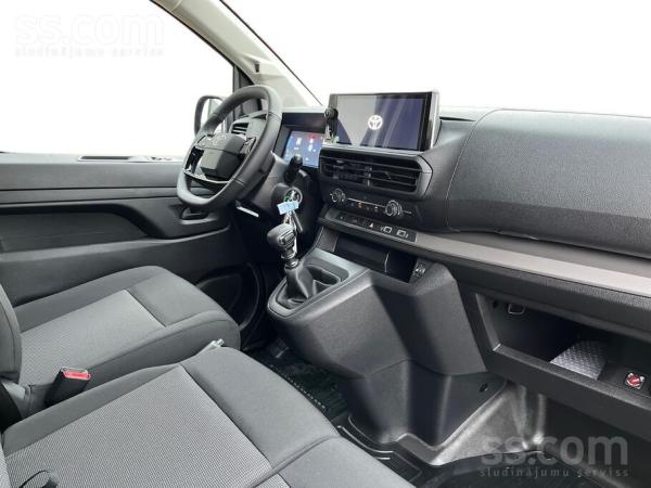 Balts Toyota Proace 2025 Rīga, ar dzinēja tilpumu 1.50 L un nobraukumu 100 tūkst. km par 32990 €, foto 6 vietnē AUTOMOTO.COM.LV