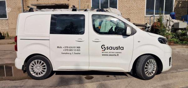 White Toyota Proace 2018 in Siauliai, with an engine capacity of 1.56 L and mileage of 141 thousand km for 13000 €, photo 3 on AUTOMOTO.COM.LV