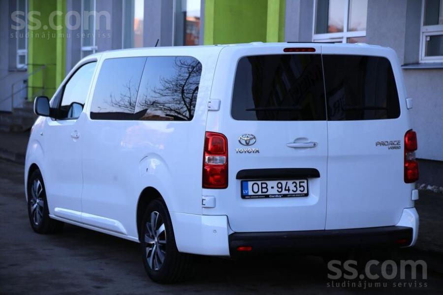Balts Toyota Proace 2019 Rīga, ar dzinēja tilpumu 2.00 L un nobraukumu 194 tūkst. km par 17995 €, foto 6 vietnē AUTOMOTO.COM.LV