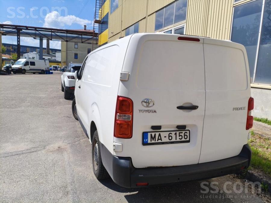 Balts Toyota Proace 2019 Rīga, ar dzinēja tilpumu 2.00 L un nobraukumu 206 tūkst. km par 7990 €, foto 4 vietnē AUTOMOTO.COM.LV