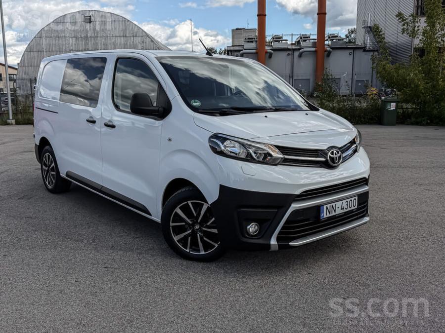 Balts Toyota Proace 2019 Jelgava, ar dzinēja tilpumu 2.00 L un nobraukumu 216 tūkst. km par 14990 €, foto 1 vietnē AUTOMOTO.COM.LV
