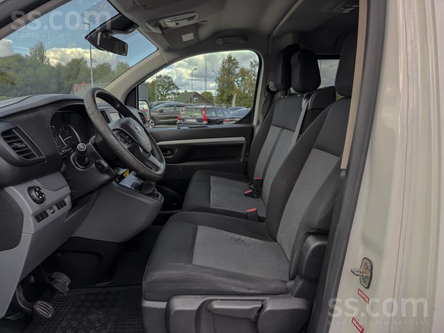 Balts Toyota Proace 2019 Jelgava, ar dzinēja tilpumu 2.00 L un nobraukumu 216 tūkst. km par 14990 €, foto 11 vietnē AUTOMOTO.COM.LV