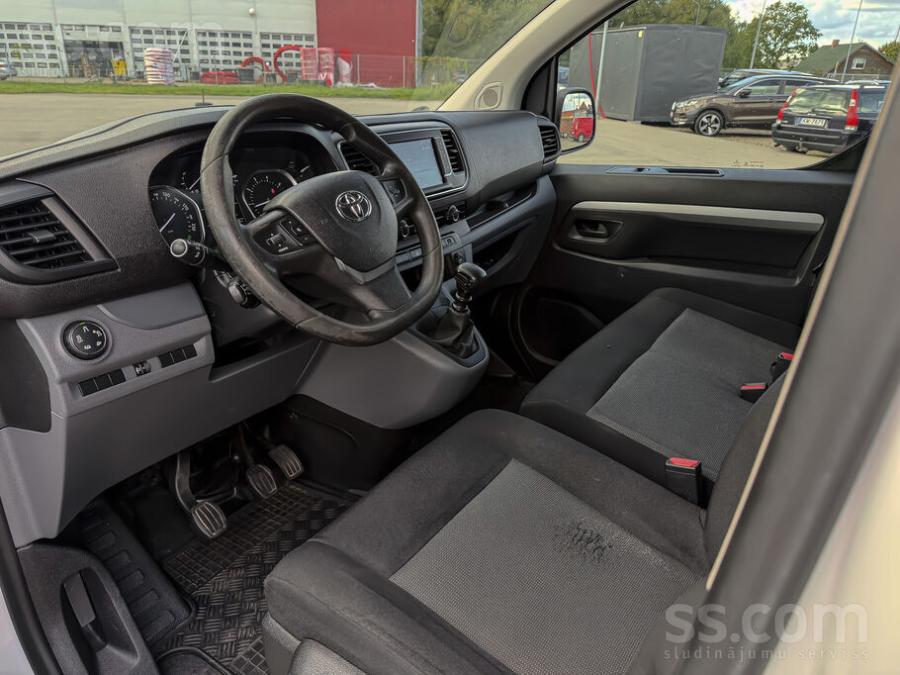 Balts Toyota Proace 2019 Jelgava, ar dzinēja tilpumu 2.00 L un nobraukumu 216 tūkst. km par 14990 €, foto 12 vietnē AUTOMOTO.COM.LV