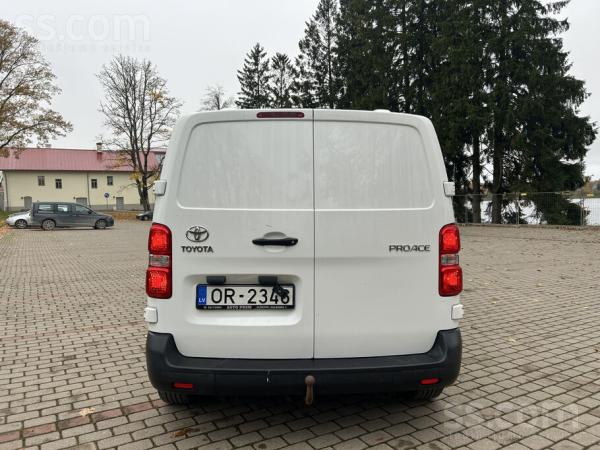 White Toyota Proace 2019 in Aluksne, with an engine capacity of 1.50 L and mileage of 0 thousand km for 7200 €, photo 5 on AUTOMOTO.COM.LV