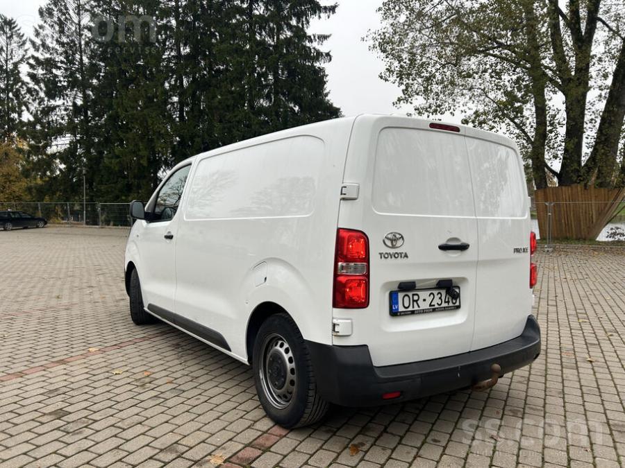 Balts Toyota Proace 2019 Alūksne, ar dzinēja tilpumu 1.50 L un nobraukumu 0 tūkst. km par 7200 €, foto 6 vietnē AUTOMOTO.COM.LV